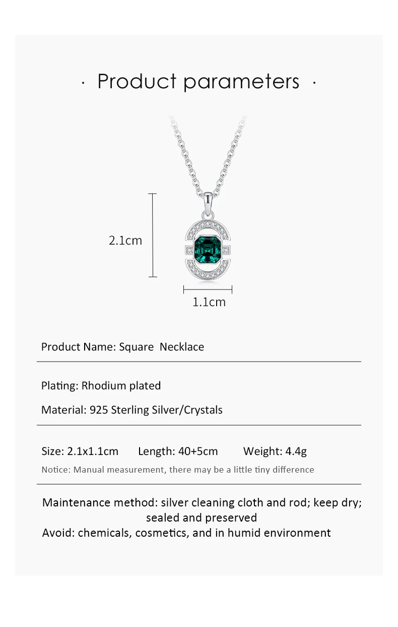 CDE Luxury Customized Jewelry - Sterling Silver Necklace