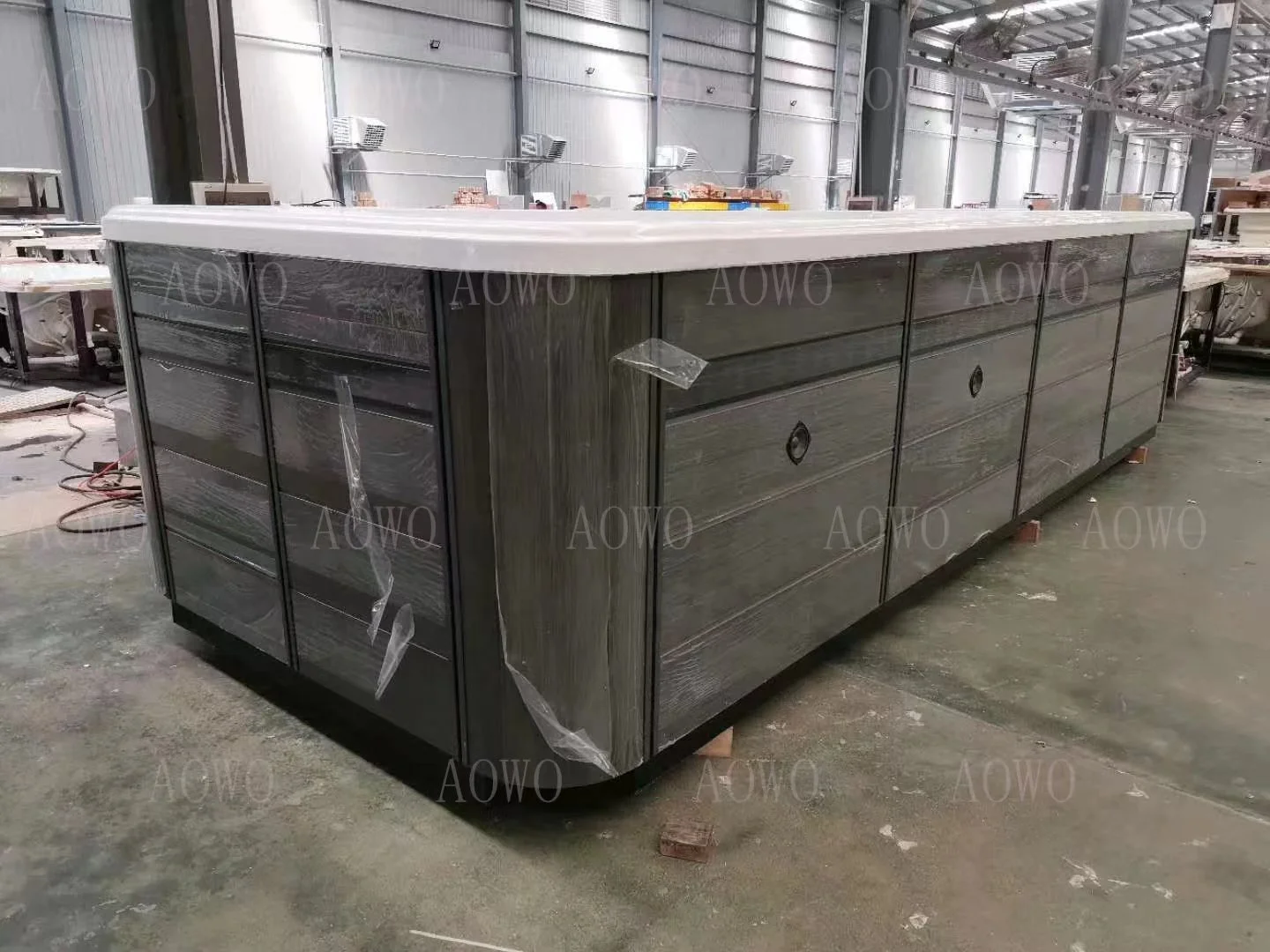 Outdoor Yacusi Pool Swim Spa - Endless Pool Training System