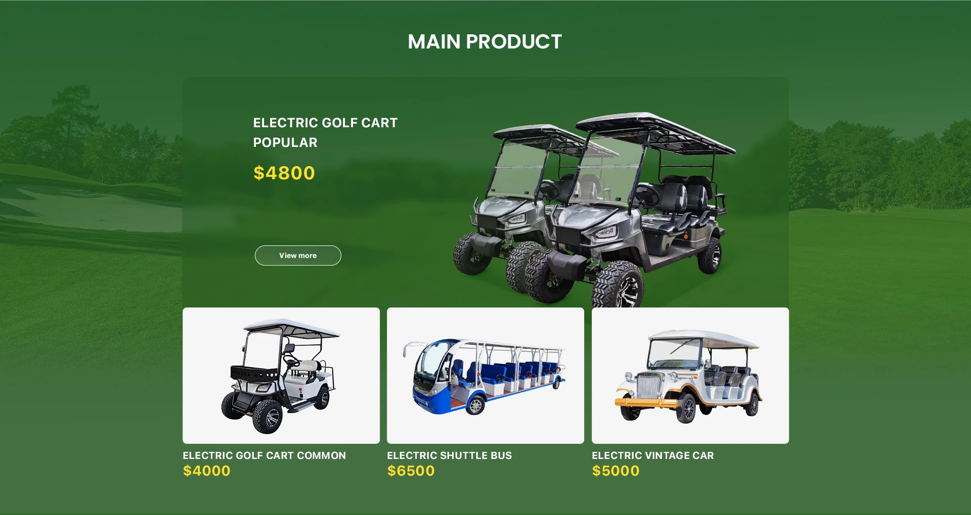 Shandong Beemotor New Energy Vehicle Co., Ltd. - Golf Cart, Electric ...