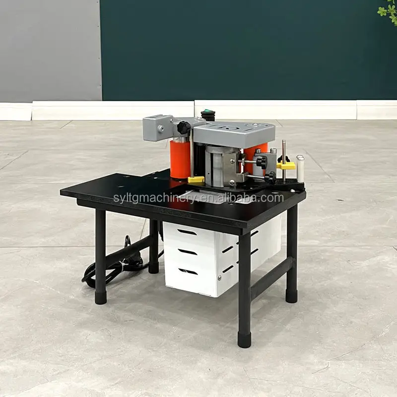 Mini Automatic Manual Woodworking Portable Edge Banding Machine Curve ...