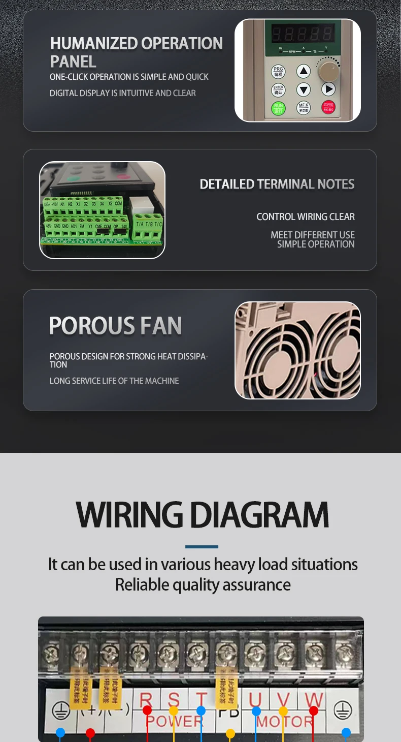 380v 30kw Hl7000 Intelligent Control System For Motor Optimization With ...