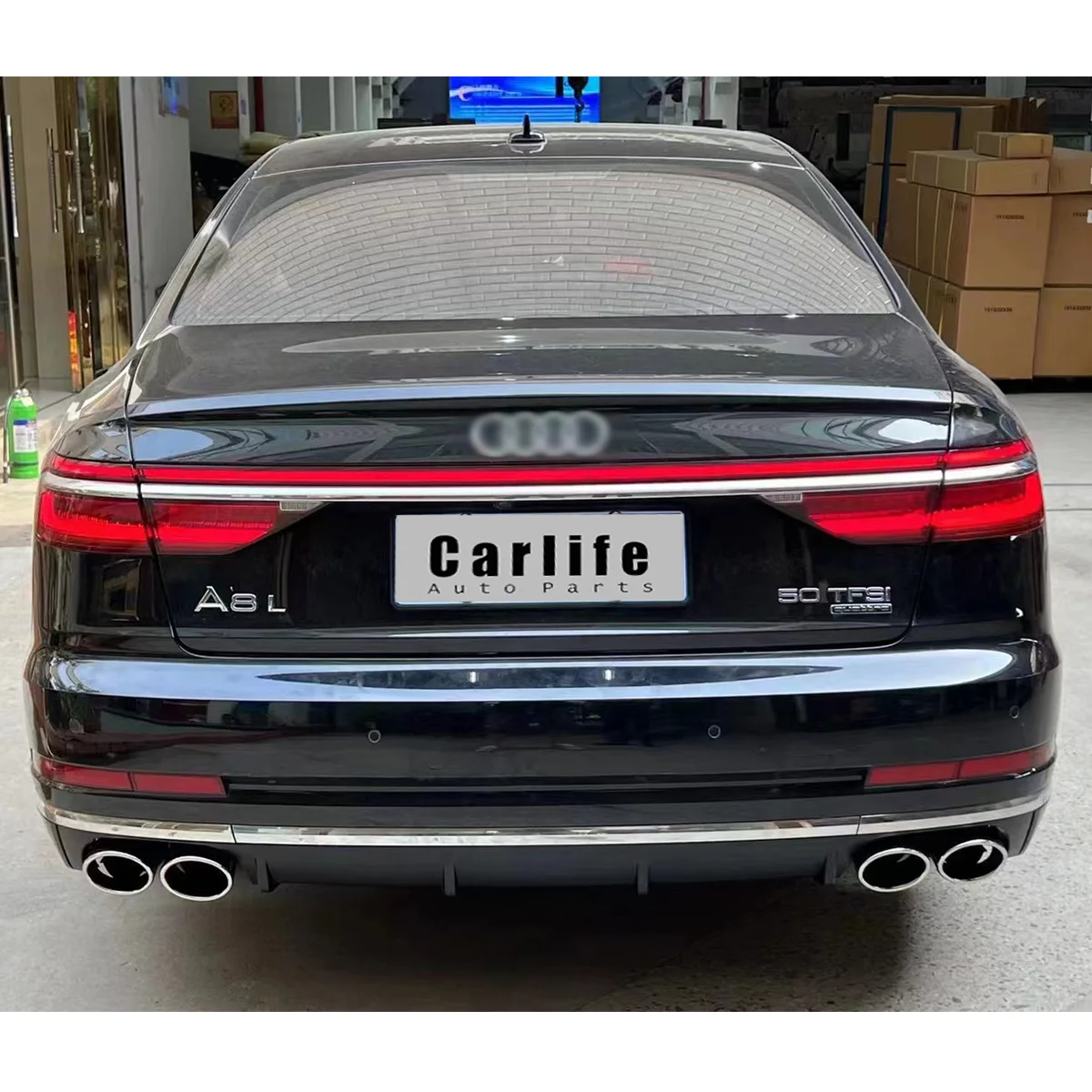 A8 S8 D5 Rear Diffuser - Enhance Audi Performance Style