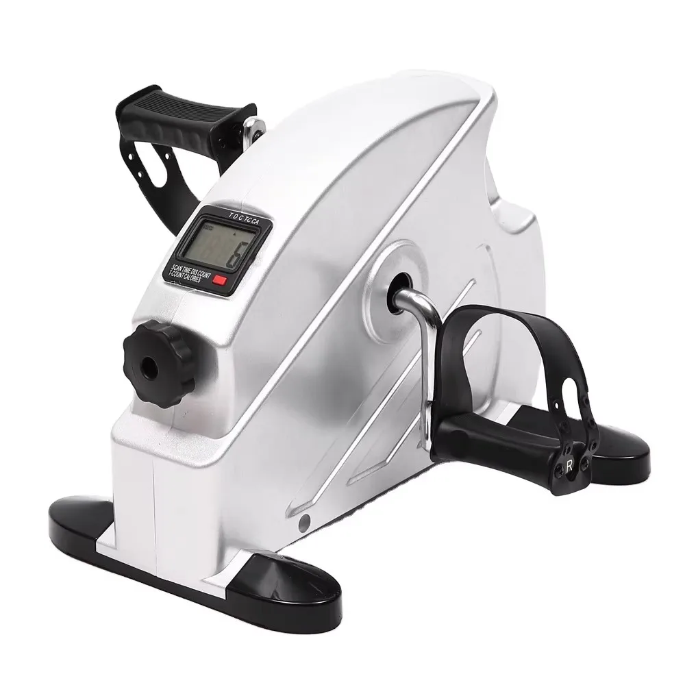 Legs Foot Cycle Mini Under Desk Elliptical Machine Cross Trainer ...