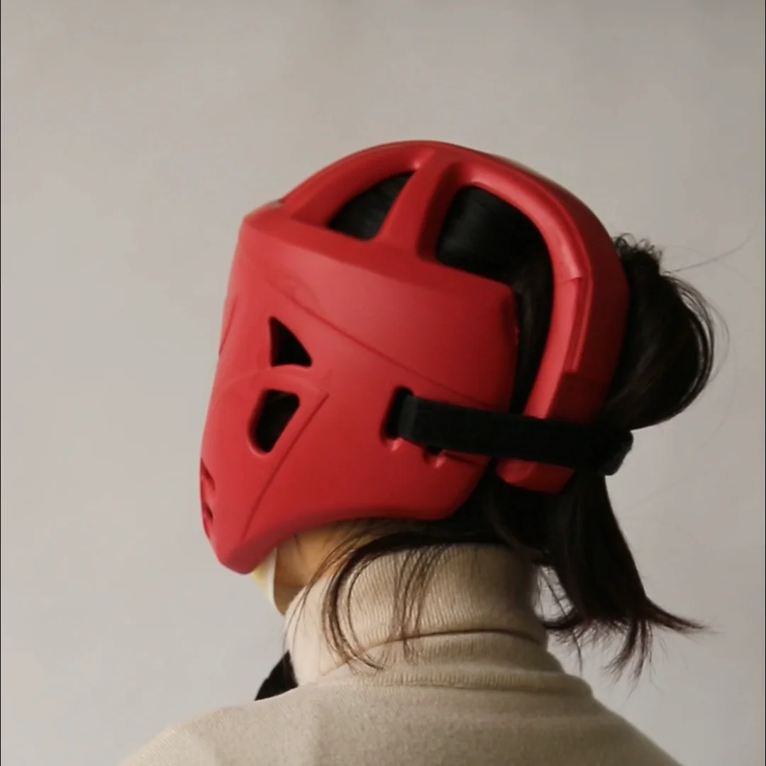 Wholesale Pu Polyurethane Taekwondo Helmet Boxing Head Guard Customize ...