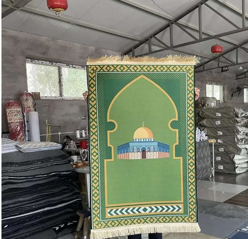 Islamic Style Eid Ramadan Furry Thick Wool Sheepskin Material Muslim ...