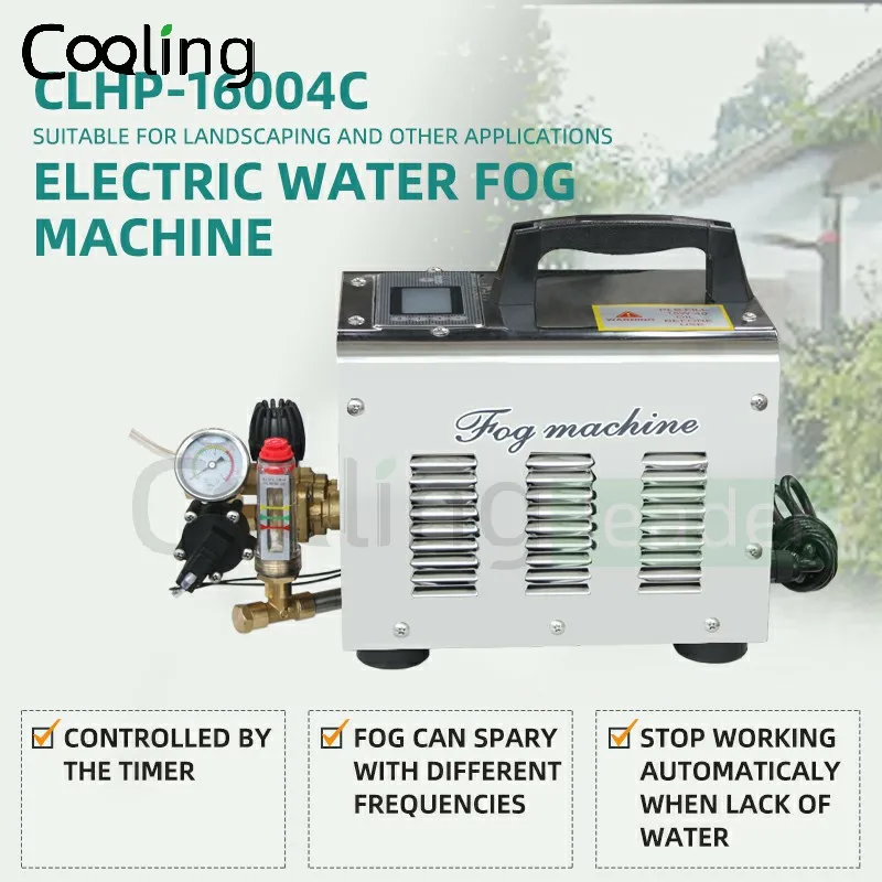 220v/110v 60bar High Pressure Fogging Machine For Farm Garden Cooling ...