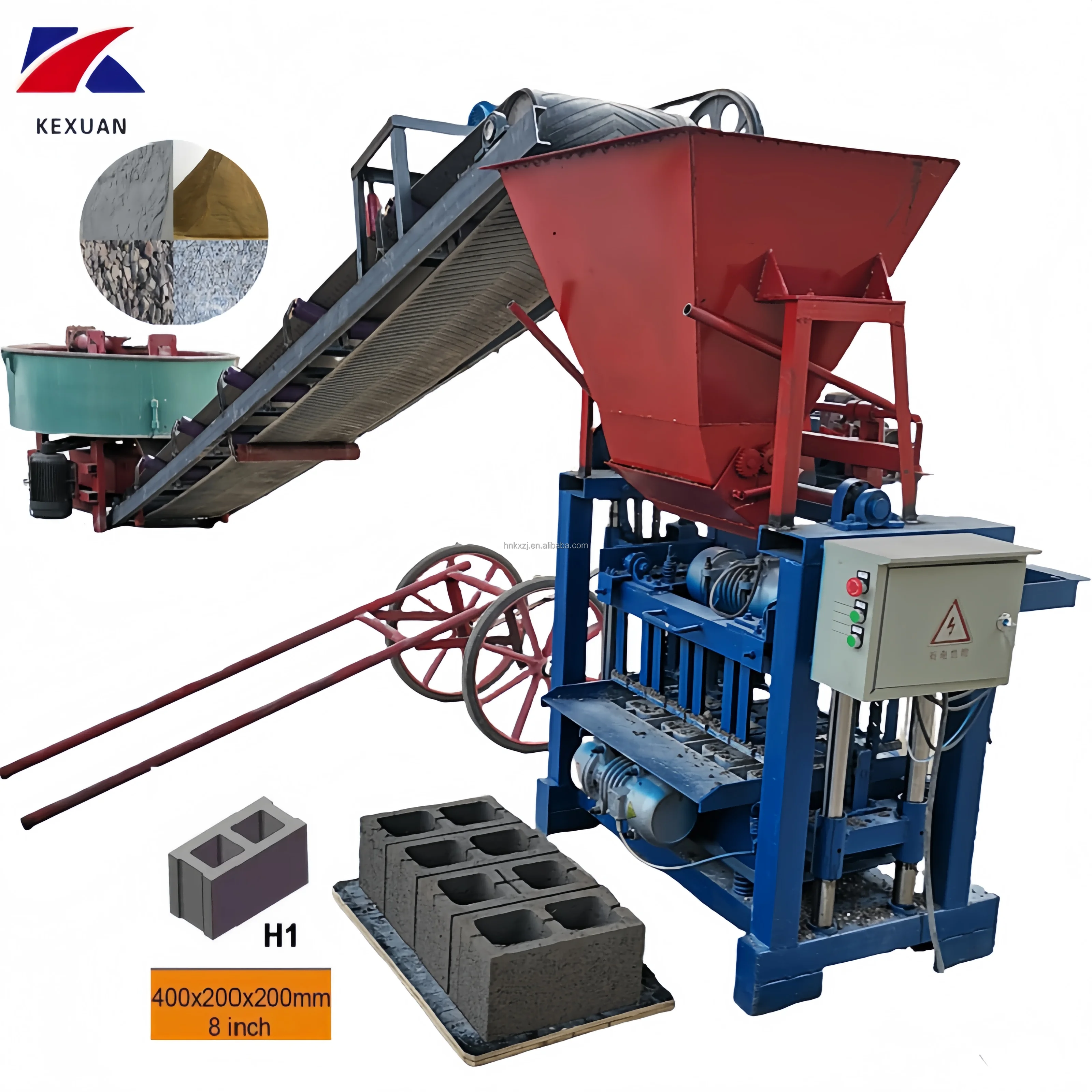 4-35 Cement Block Molding Machine - Efficient & Durable