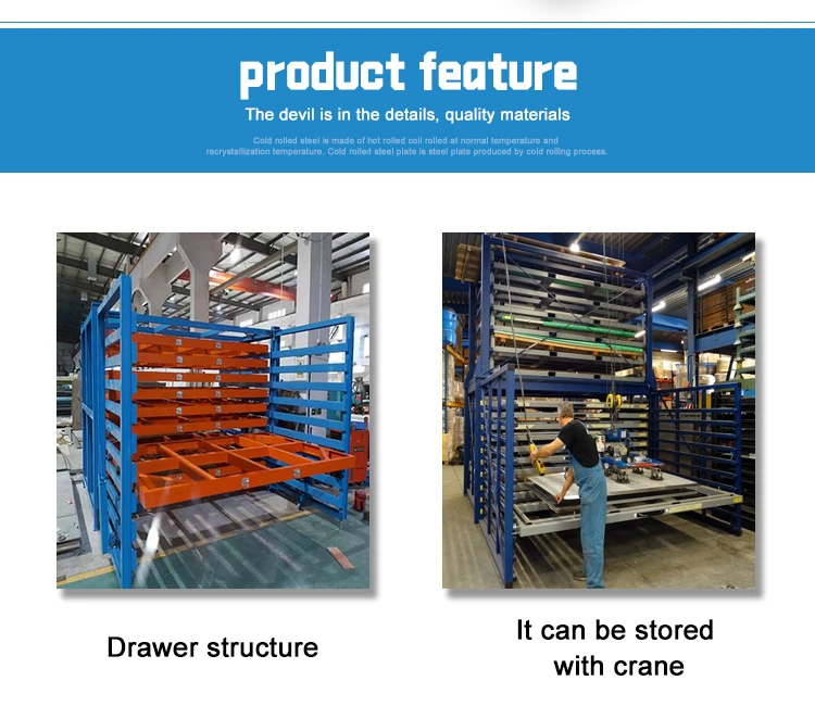 Fenghui Horizontal Sheet Storage Rack - Heavy Duty & Foldable