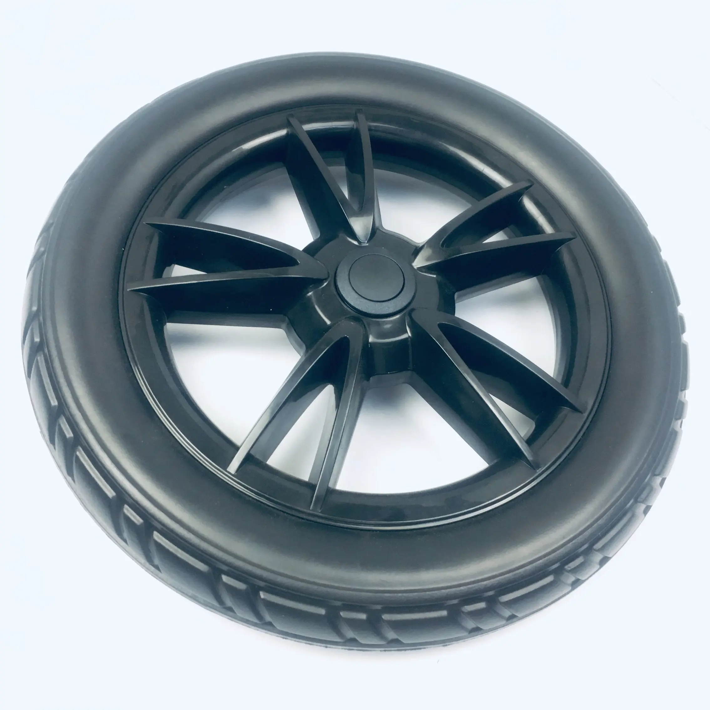 12 Inch Plastic Pu Foam Wheel For 4 Wheels Go Kart,Baby Stroller ...