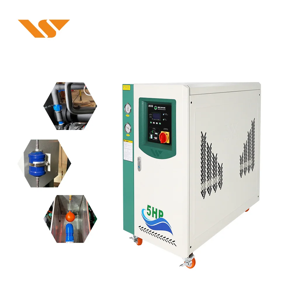 High Cooling Capacity Packaged Chiller Unit For Cooling Devices High ...