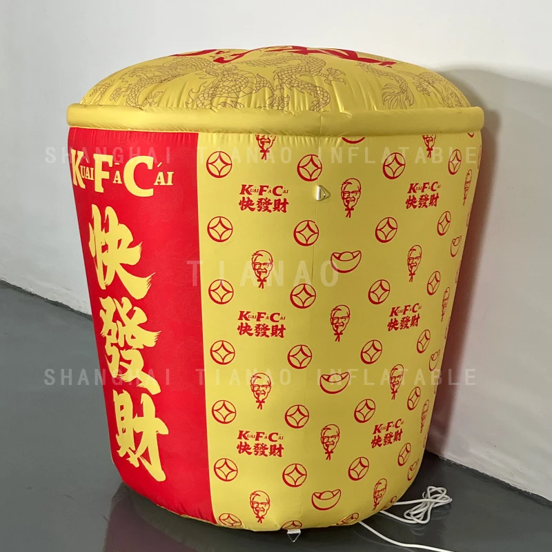 Inflatable KFC Bucket - Perfect for Advertising & Promotions