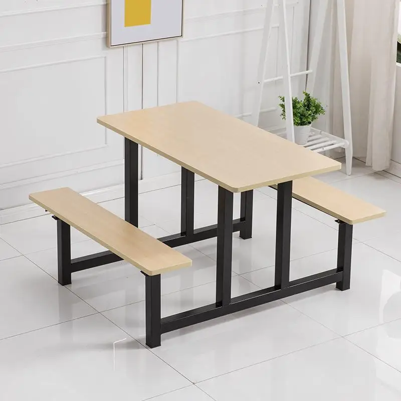 School Factory Canteen Dining Table Public Hall Conjoined Fast Food ...