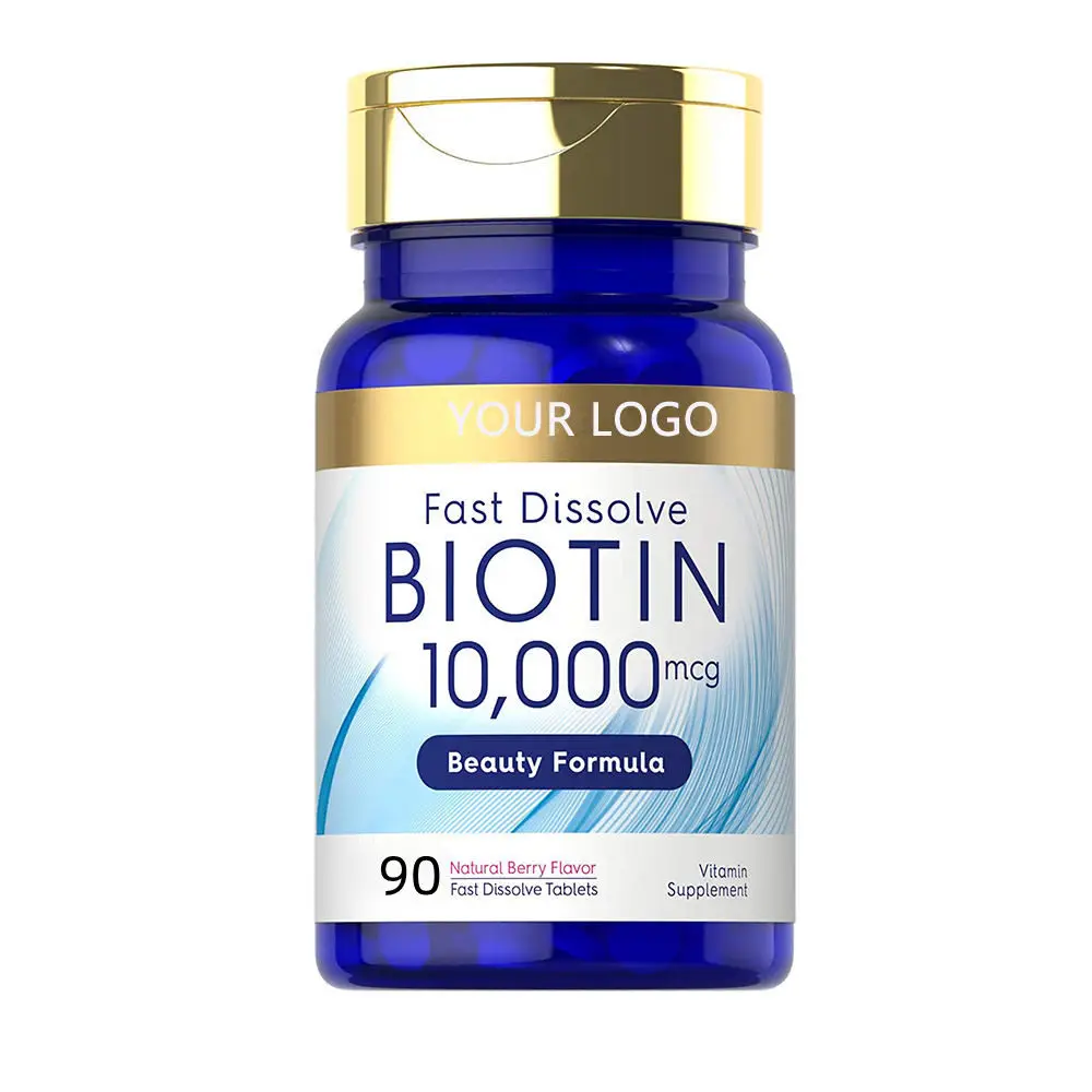Biotin Tablets Probiotics Vitamin C Zinc For Hair Growth Gut Health ...