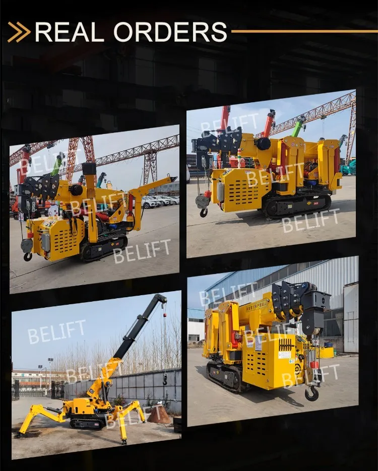 Customized Swing Boom Crane - 24m Vs 2T - 3T AC Power