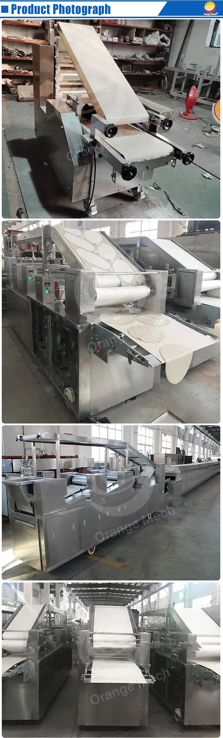 Orme Large Size Flatten Arabic Chapati Roti Make Machine Lebanese ...