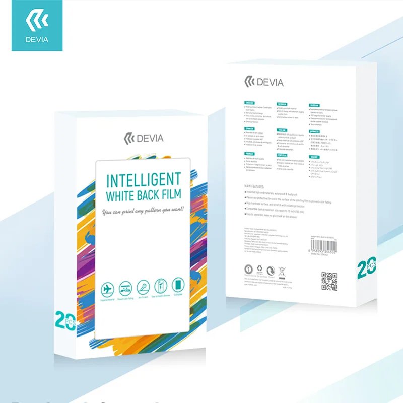 Devia Black And White Printer A4 Mini Printer Machine Blank Stickers ...