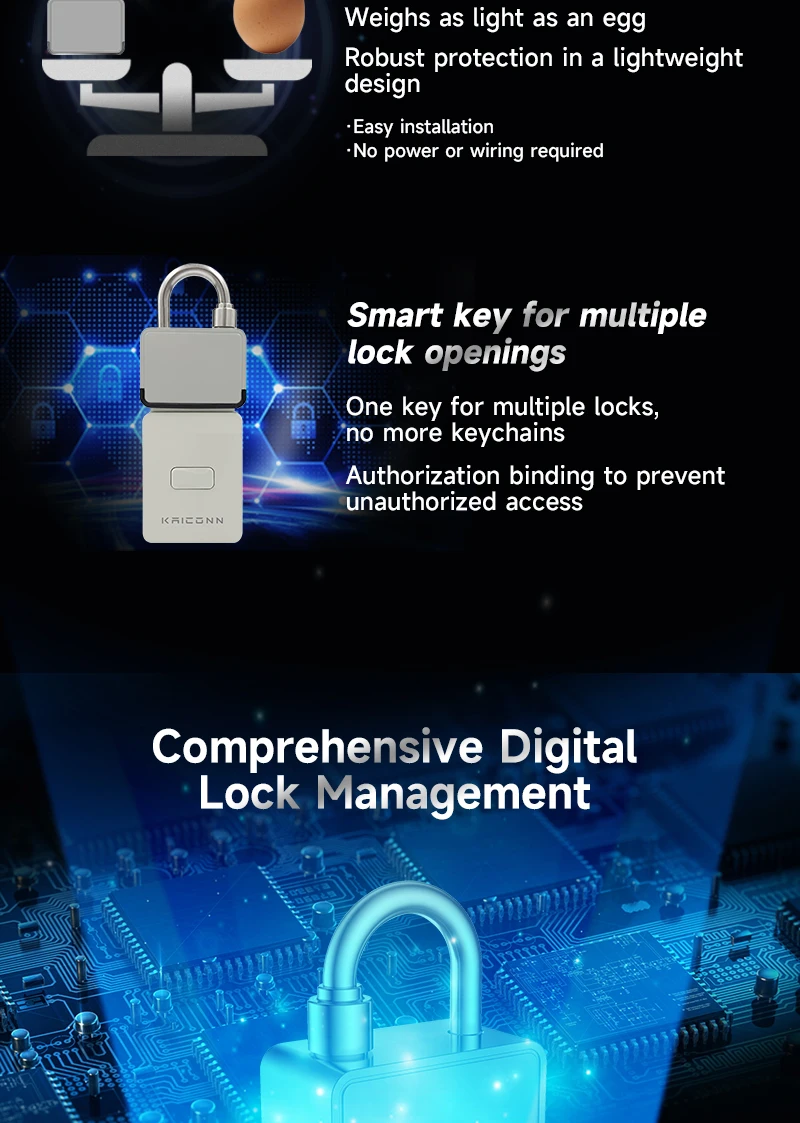 Iloq Electronic Control App Management System Stainless Battery-free ...