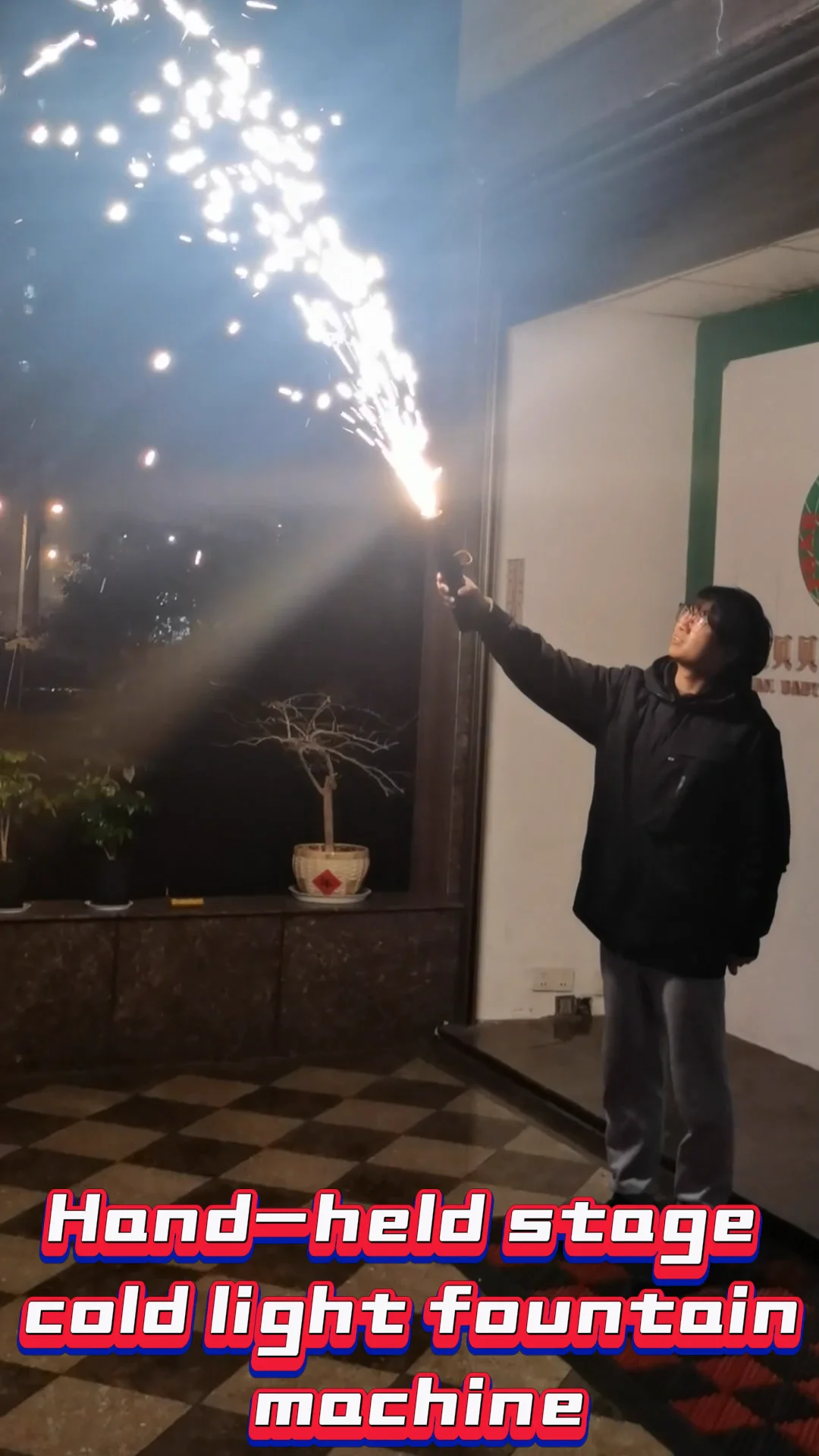 Indoor Cheap Pyrotechnic Stage Fountain Fireworks Fire Gun Igniter ...