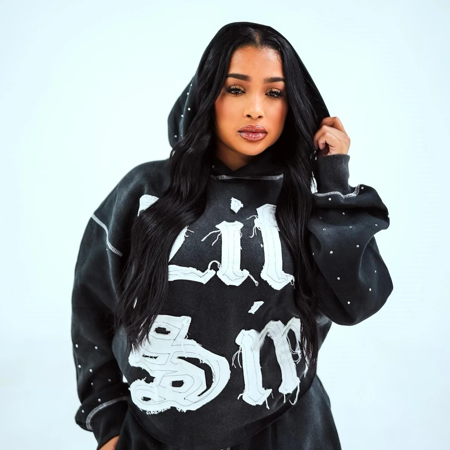 Customize Track Suit - Premium Fleece Distress Patch Set