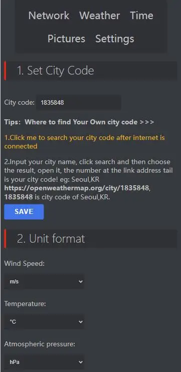 GeekMagic Smalltv-울트라 스마트 WiFi 일기 예보 스테이션 데스크탑 장식용 침대 시계, GIF 애니메이션이있는 ...