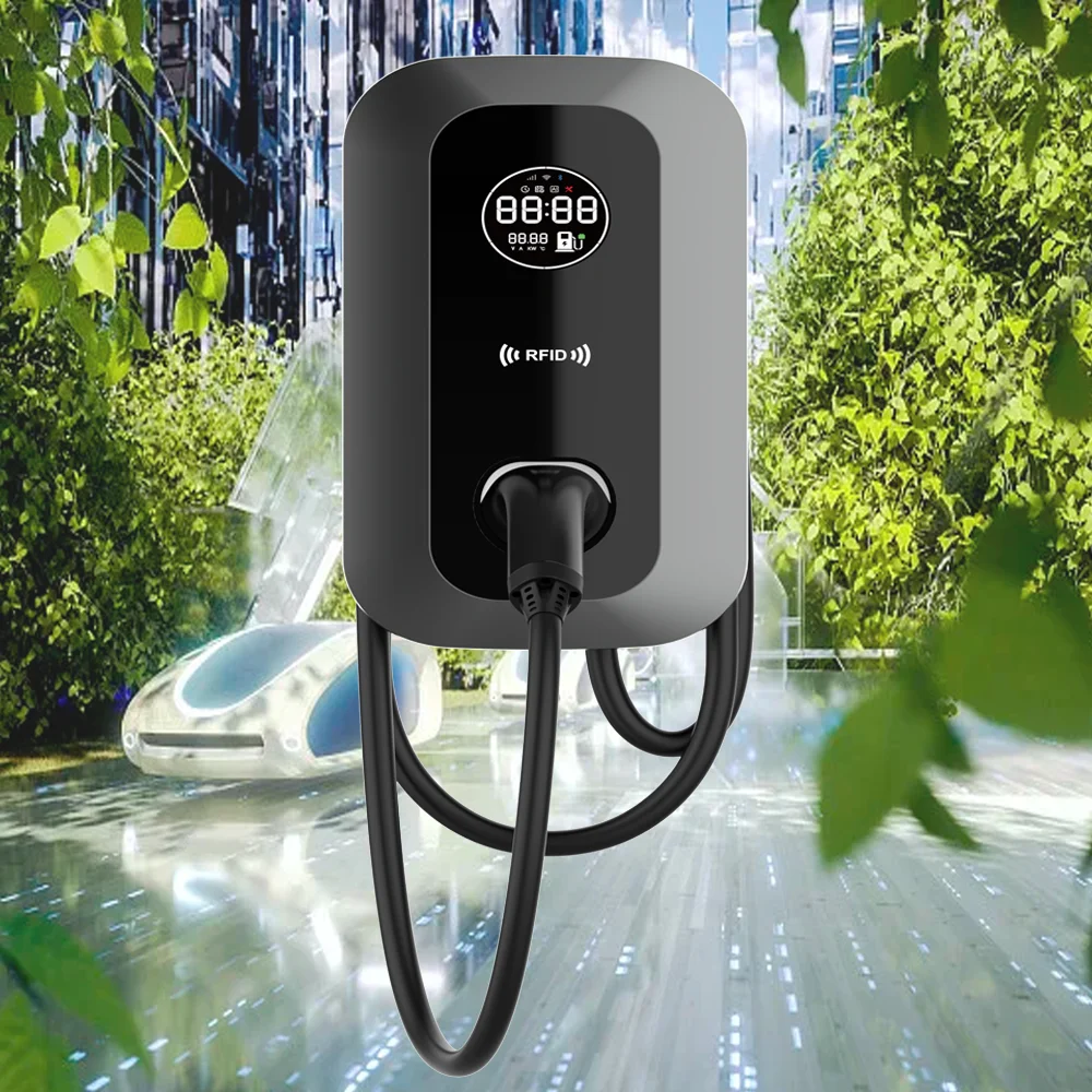 22kw/11kw/7kw Ev Charger Ce Certificated Evse Ac Electric Car Charger ...
