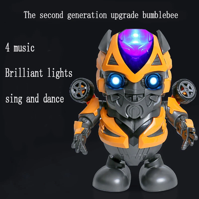 Dancing Bumble-Bee Electric Dance Robot Toy with Light & Music