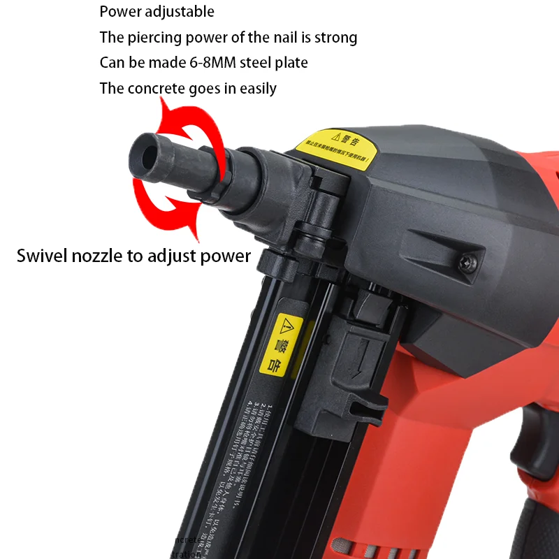 NAIL TASK DCCN90S New Market Pure Battery Powered Concrete Nail Gun ...