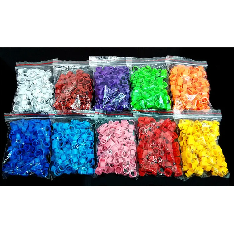 Factory New Style Open Clip Plastic Bird Leg Bands Pigeon Foot Ring ...