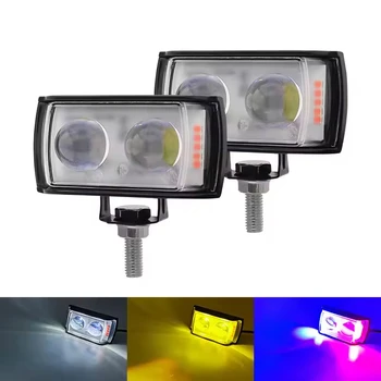 Modification Spotlight Aluminum Mini Driving Lights Motorcycle Lighting ...