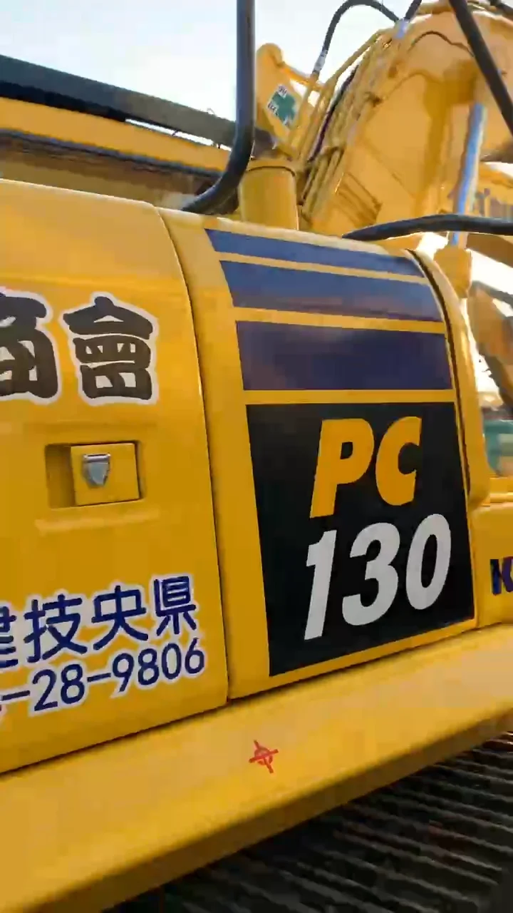Used Excavator Digging Japan Komatsu Pc130 Used Komatsu Pc130 Heavy ...
