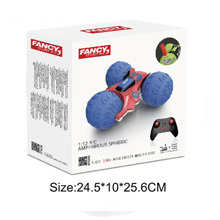 Hoshi Sl12 Three-wheeled Remote Control Car Amphibious Stunt Car 2.4g ...