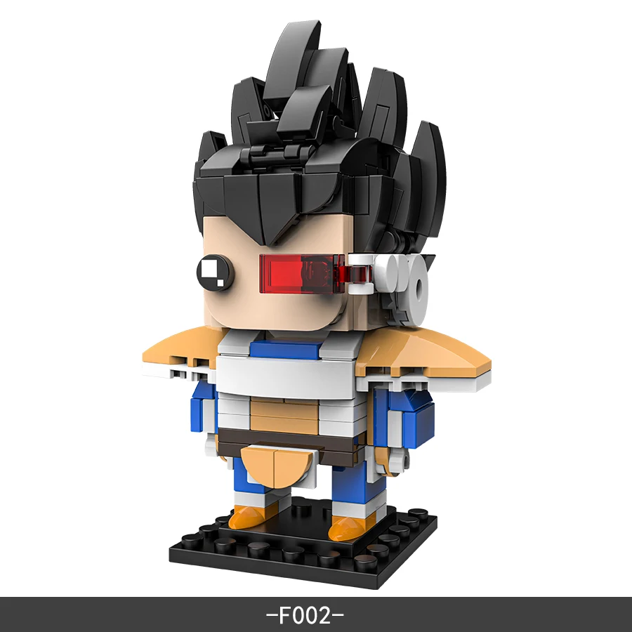 2025 Anime Brick Head Figure Character Mini Educational Toy