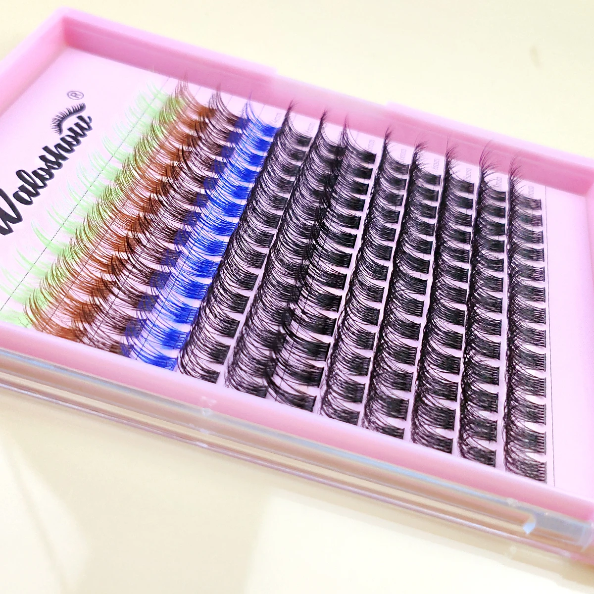 Opulent Cluster Lash Kit Colorful Cluster Lashes Kit Wholesale High ...