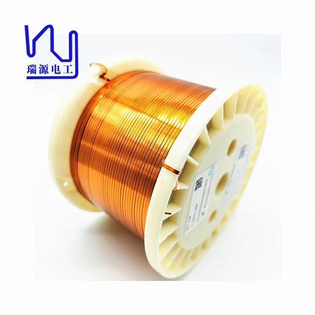 Aiw 2.4mm X 0.5 Mm Rectangular Enameled Copper Flat Magnet Wire For ...