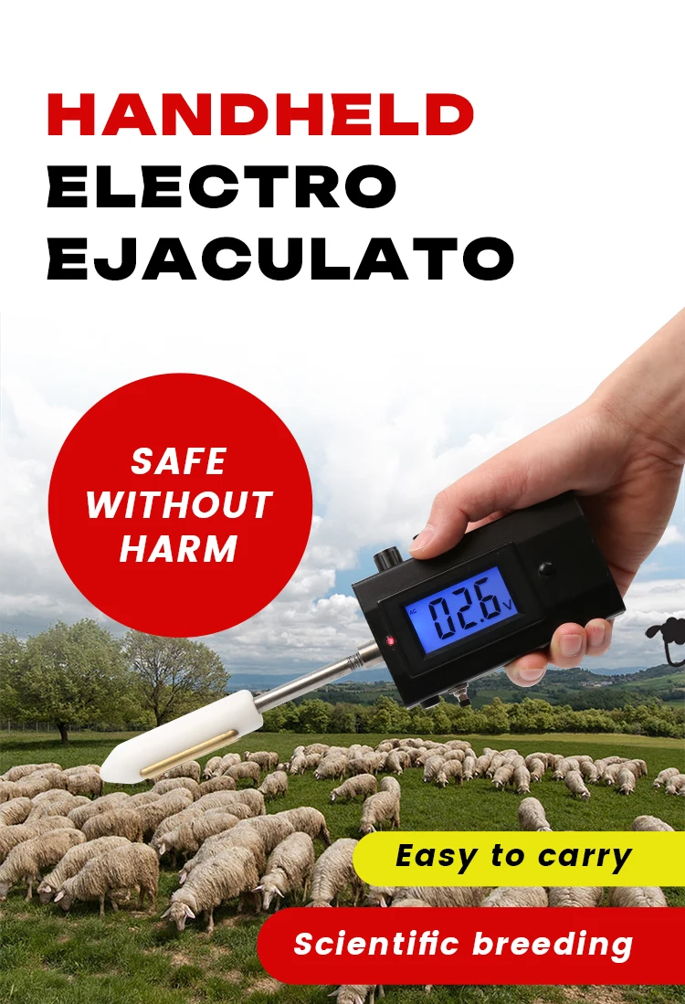 Sheep Electric Ejaculator Artificial Insemination Device Livestock Farm ...