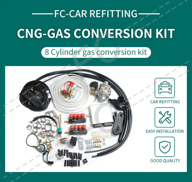 FC Gas Completed Conversion System Cng Kits for 8cyl for Other Auto ...