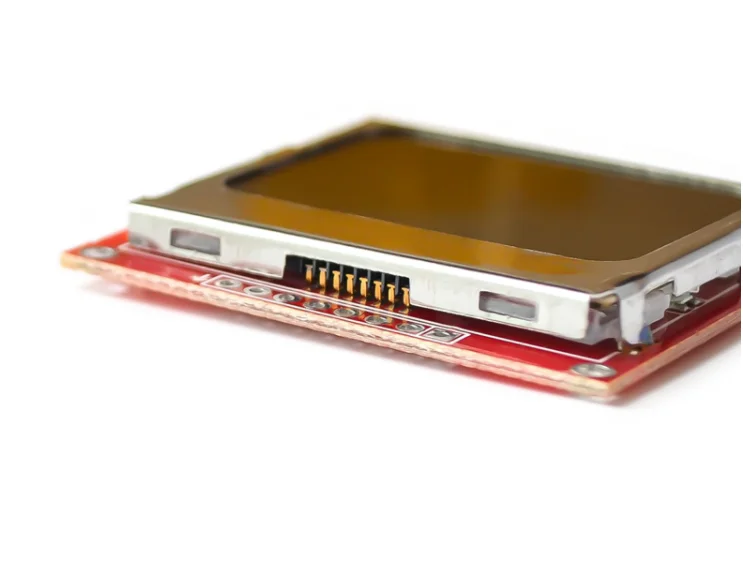 Lcd Module Display Monitor White / Blue Backlight Adapter Pcb 84*48 ...