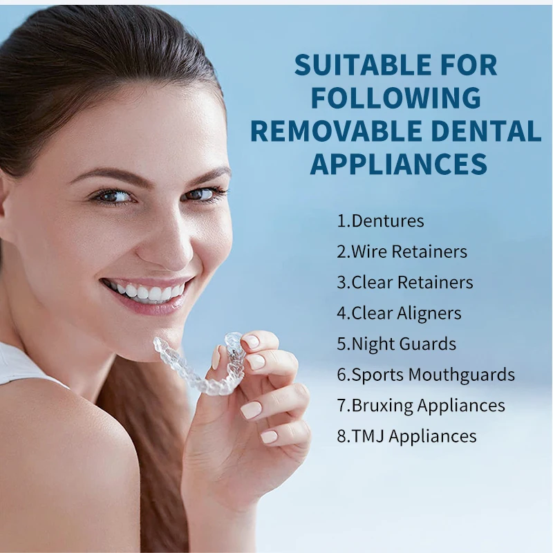 Whitening Teeth Cleaner - Efficient Dental Retainer Care