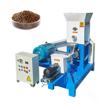 Extruder Micro Extruded Marumized Fish Feed Extruding Machine - Buy ...