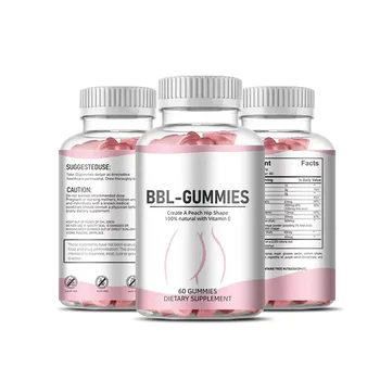 Organic Beauty Butt Hip Booster Gummy Bbl Butt Enhancement Gummies Private Label Hip Enlargement ...