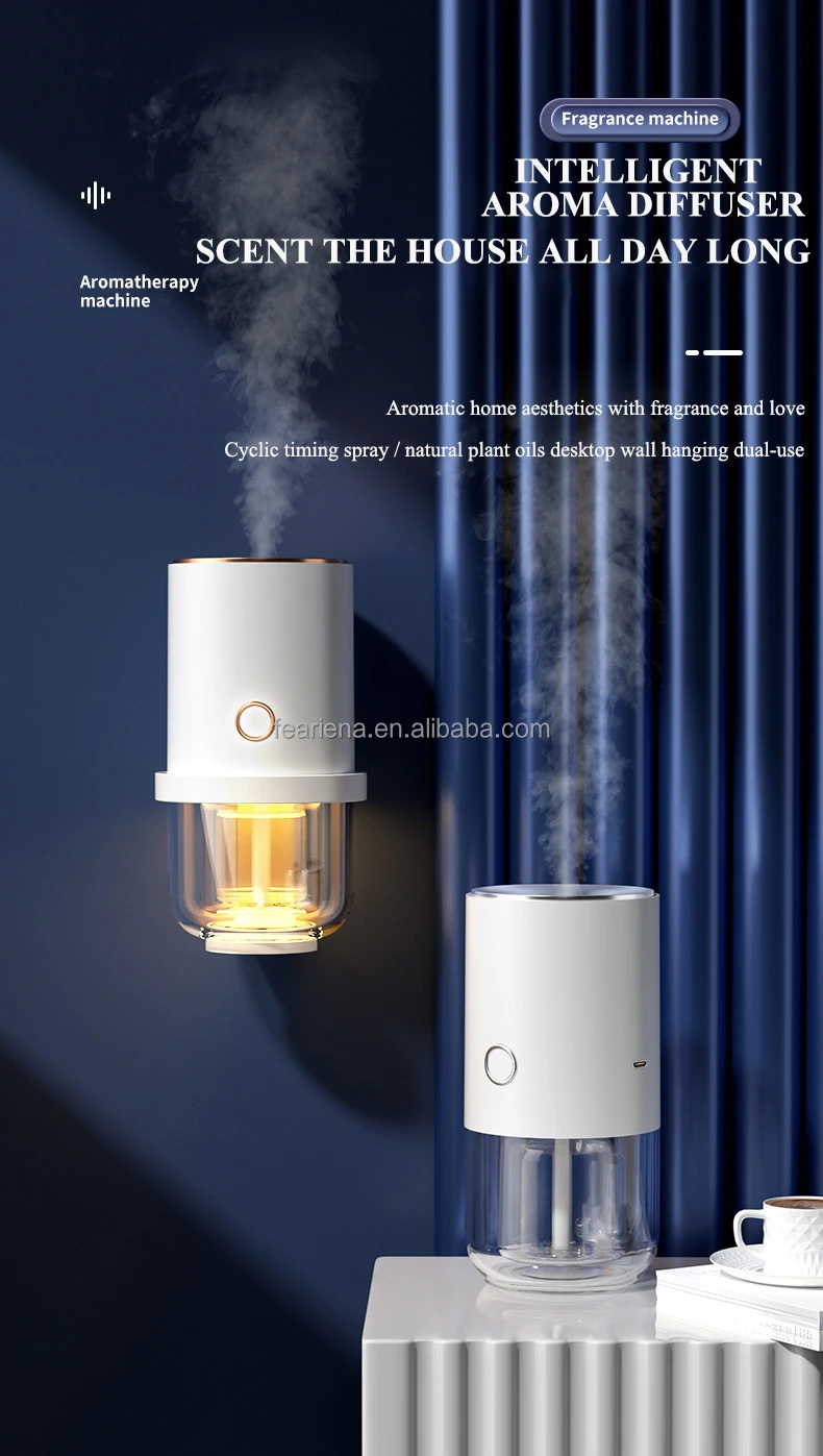 High Quality Motion Sensor Aroma Oil Diffuser Commercial Plastic Custom ...