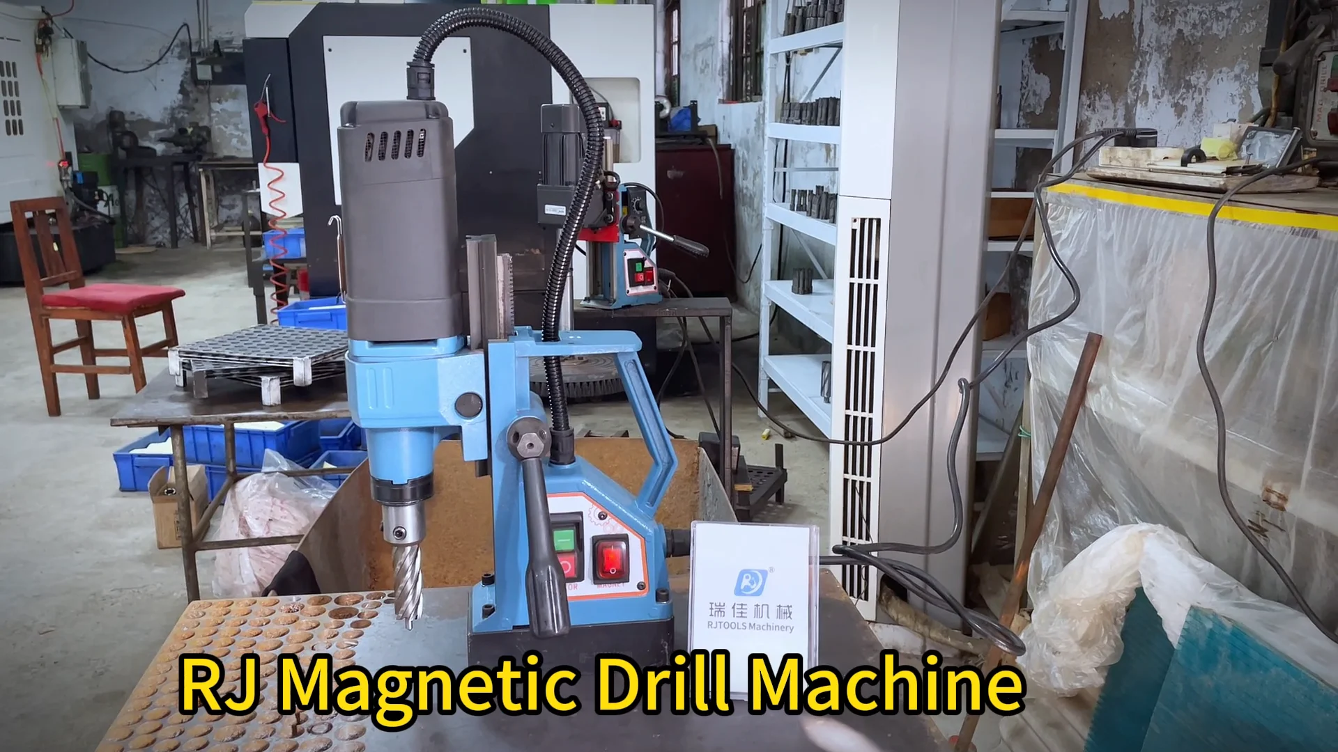 220v Portable Drill Machine Rj-35a Magnetic Drilling Machine Electric ...
