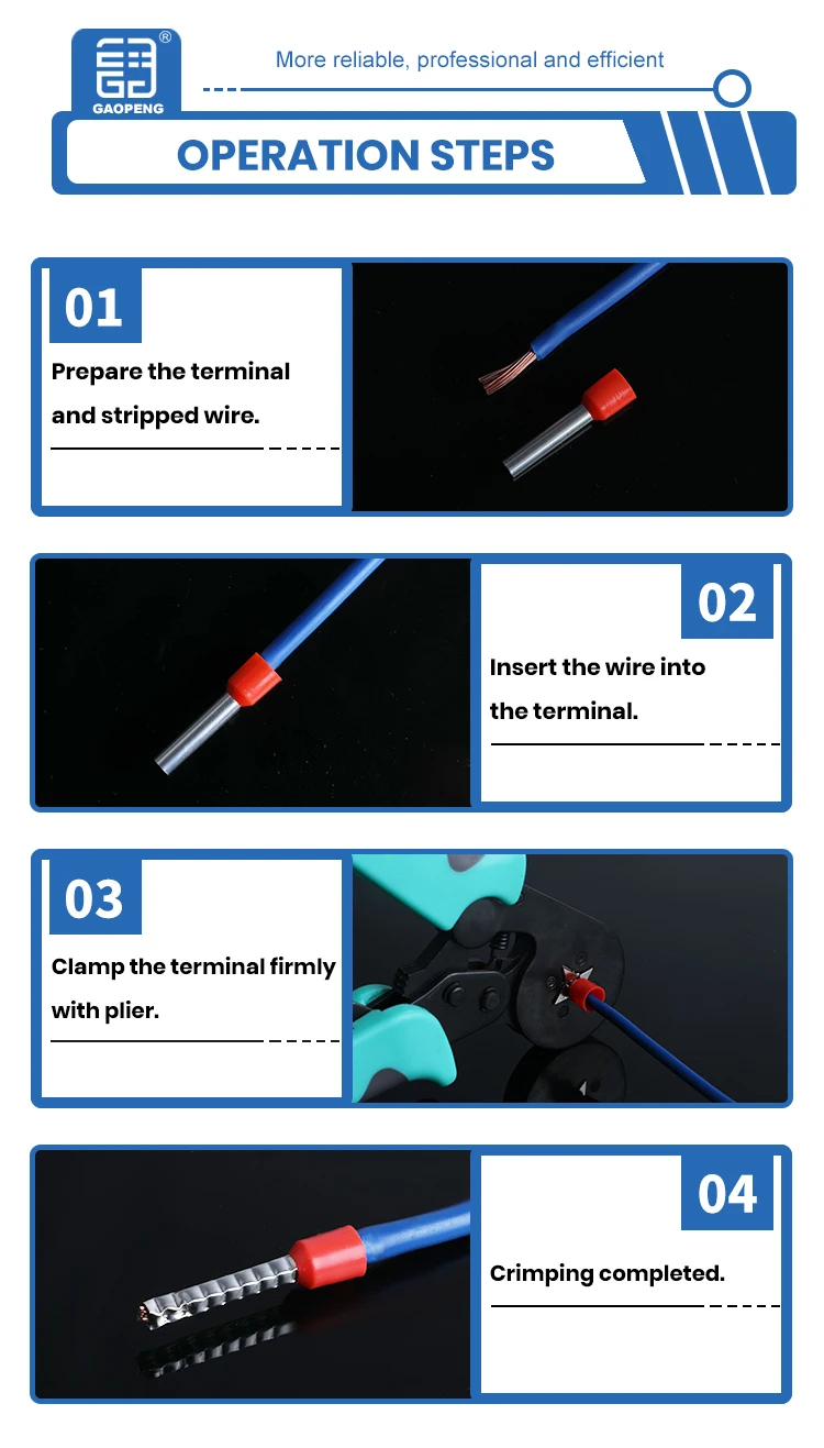 Sleeve Copper Tube Insulated Ferrule Terminal Crimping Wire Bootlace ...