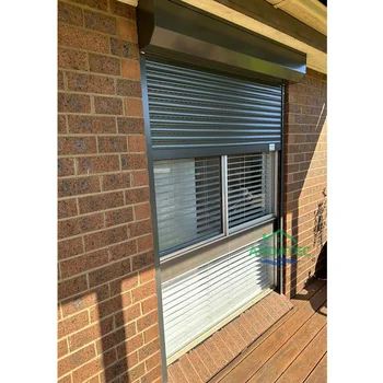 Aluminium Hurricane Roller Shutter Strongest Slat Rolling Window ...