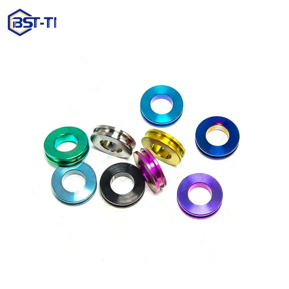 BST-TI Brake Caliper Spacers Titanium Spacer Gasket for Bicycle ...