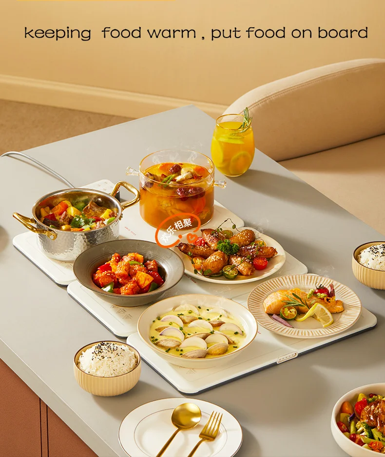 Folding Warm Chopping Board Meal Insulation Board Household Multi ...