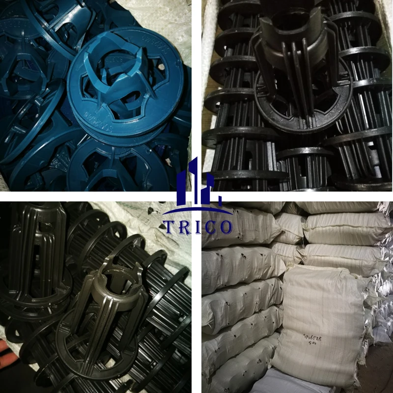 Factory Supply Reinforcing Concrete Plastic Rebar Spacer Concrete Rebar ...