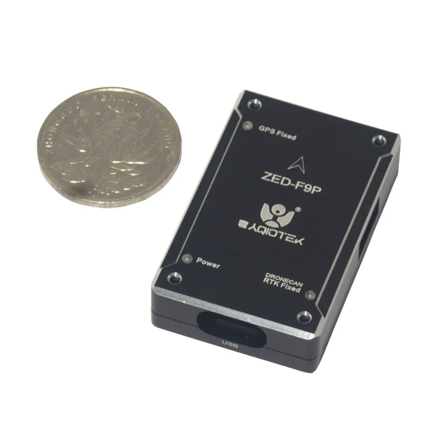 Qiotek Zed-f9p Rtk And Compass Dronecan Module - Buy Airspeed Indicator ...