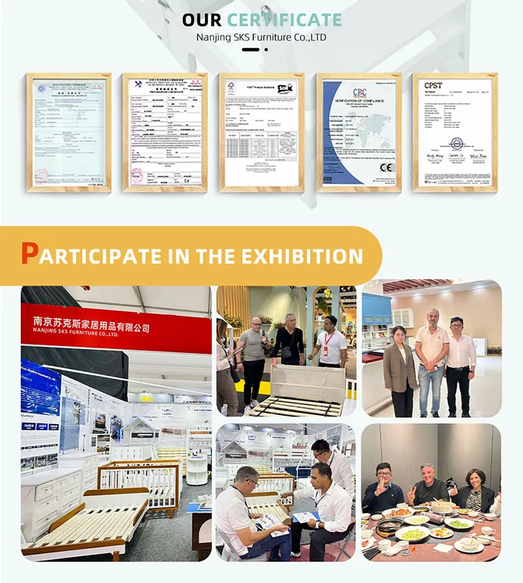 Modern Kids Bunk Bed - Space-Saving Multifunctional Bed