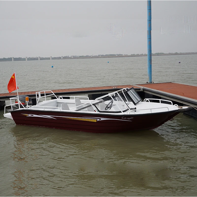 Large Full Welded Aluminium Fishing Boat 5.3m western aluminum boats ...